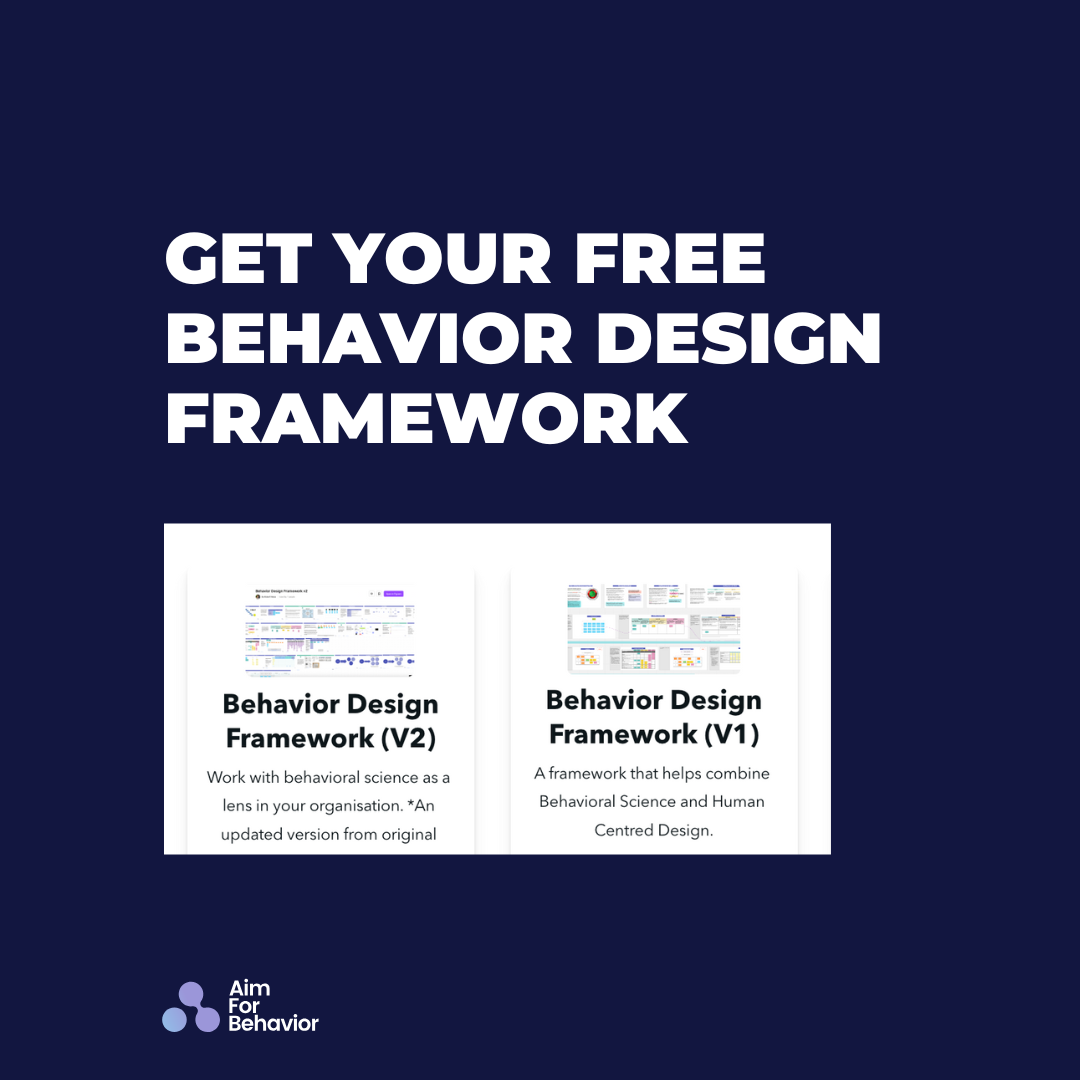 Behavior Design Framework